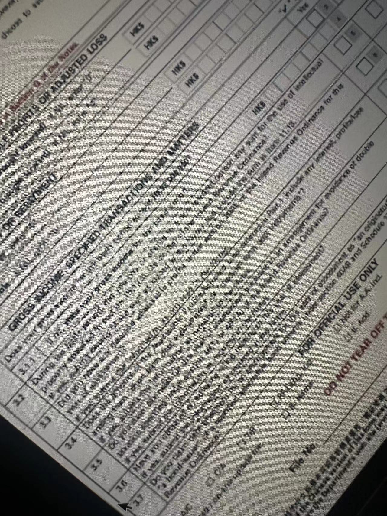 WHAT IS PROFIT TAX RETURN FORM IN HONG KONG?